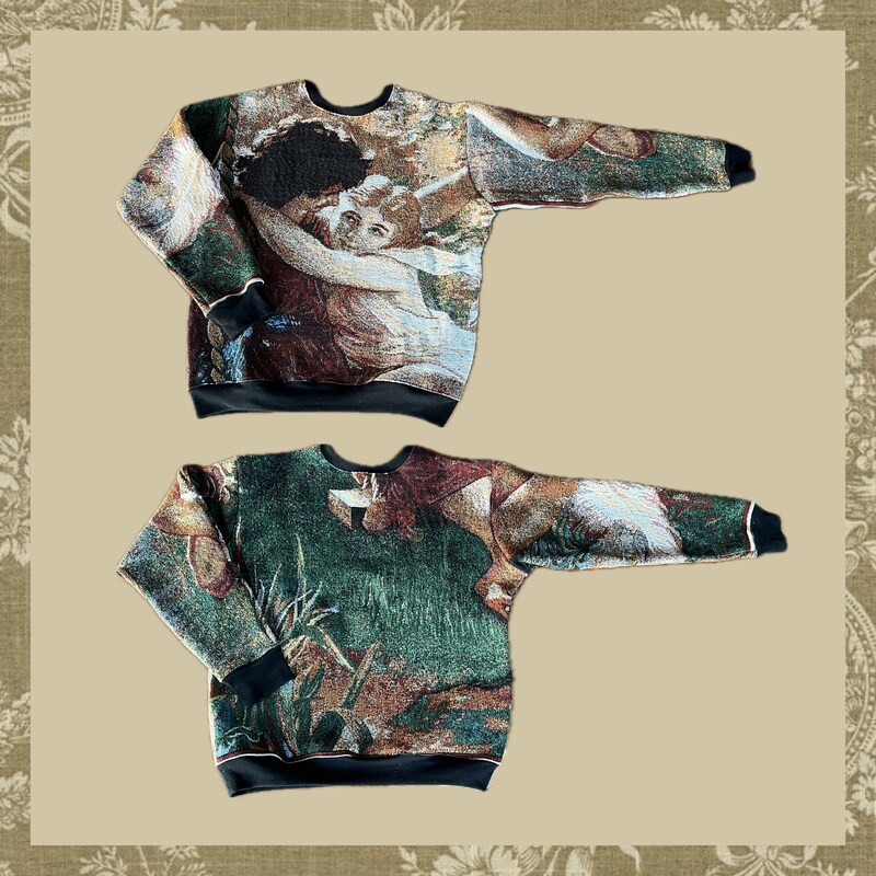 Custom Tapestry Hoodie - Etsy