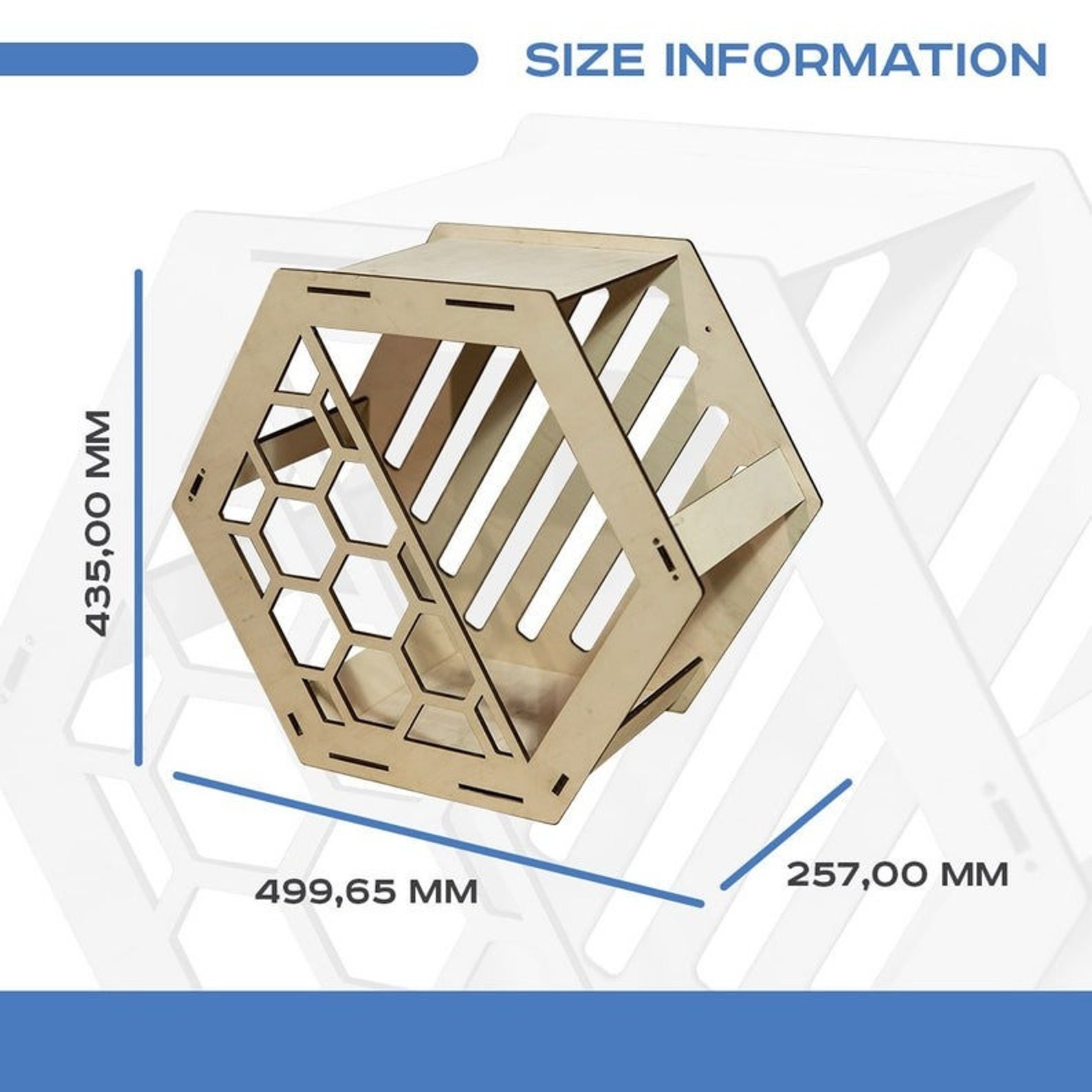 Hexagonal Cat Wall Shelves, Modular Cat Furniture, Wooden Cat Climbing ...