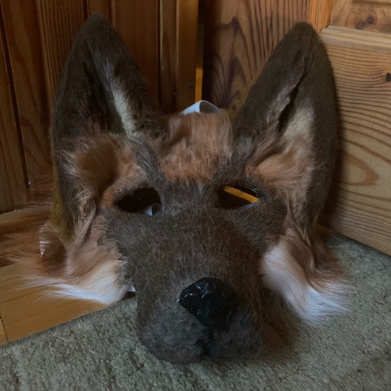 Red Fox Mask - Etsy