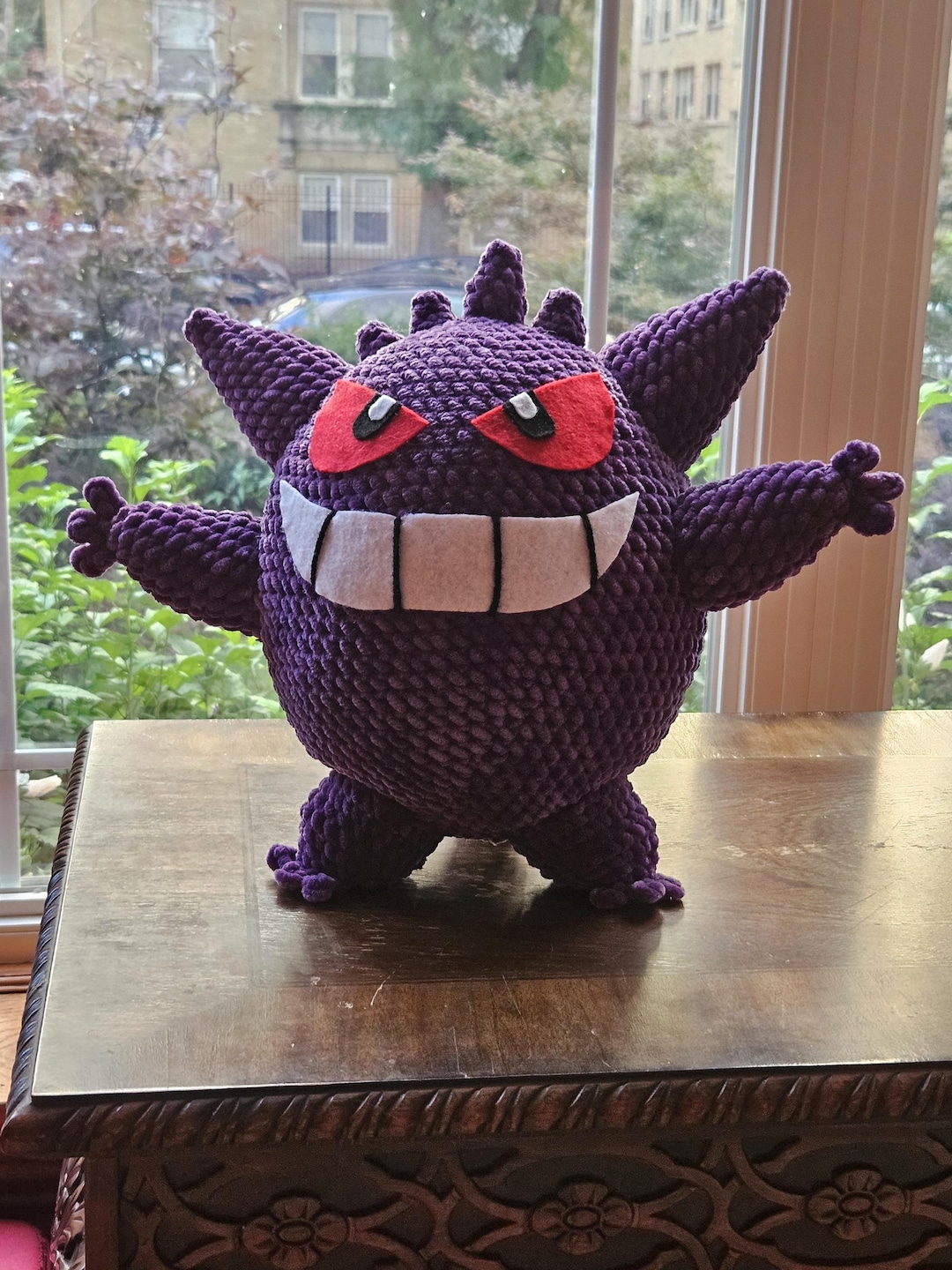 Gengar Crochet Pokemon, Gift - Etsy