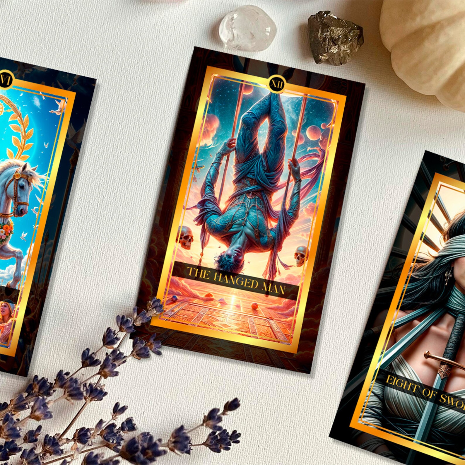 Complete Tarot Deck 78 Tarot Cards Printable Full Tarot Cards Deck ...