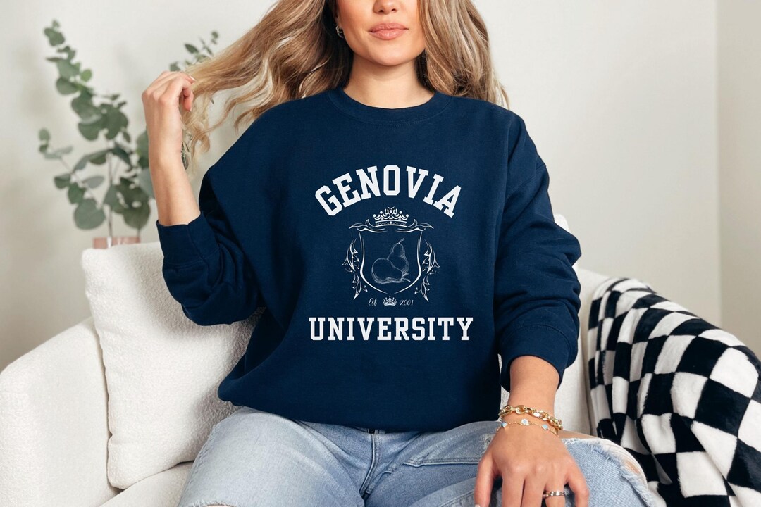 Princess Diaries Sweatshirt, Genovia Crewneck, Genovia University ...
