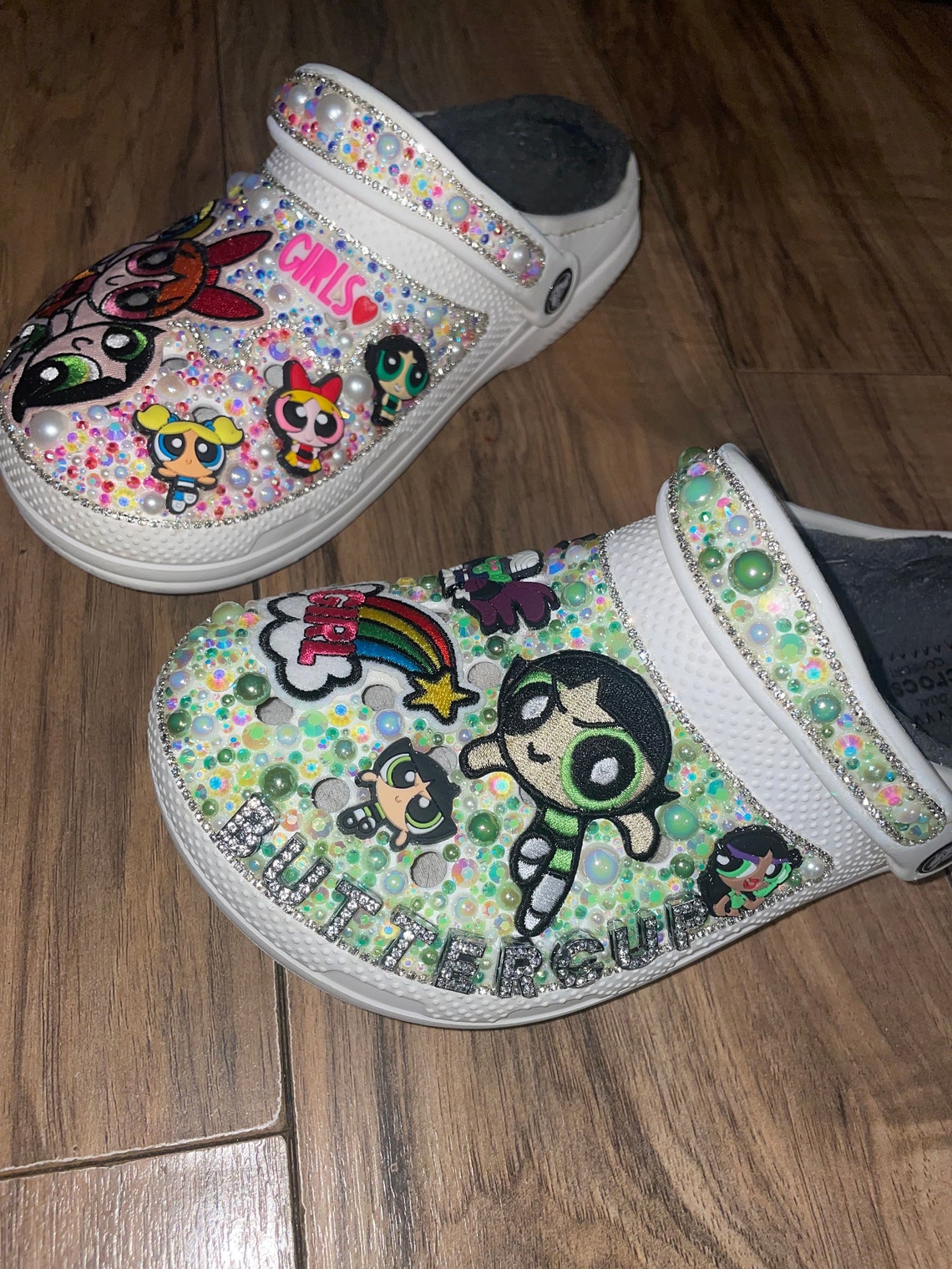Personalized Powerpuff Girls Crocs: Custom Made-to-order - Etsy