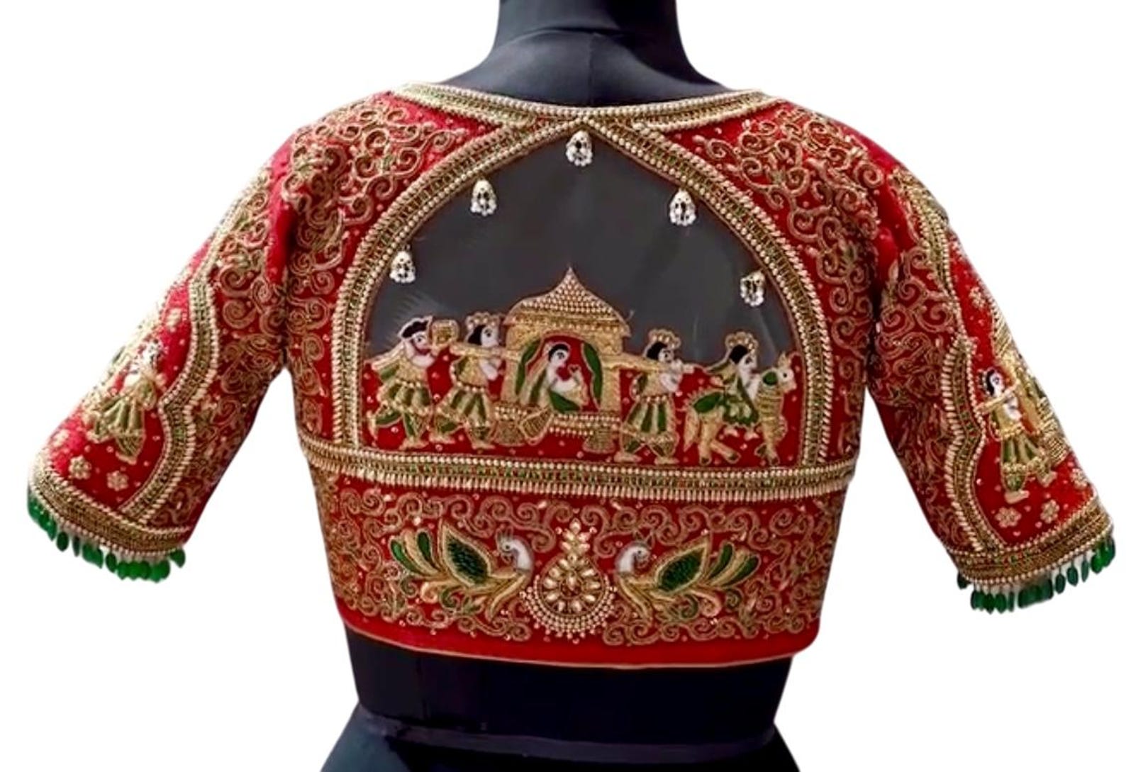 Doli Bridal Blouse| Made to Order| Maggam Aari Work Blouse ...