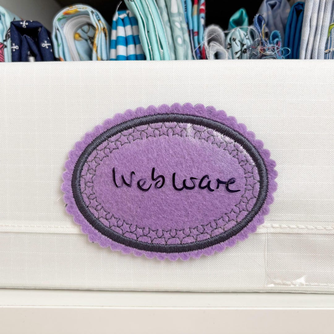 Writable Stickers Stars Stickers Labels Embroidery File 12 Files Single ...