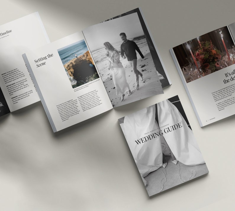 Minimal, Modern Canva Client Welcome Guide Magazine Template for ...