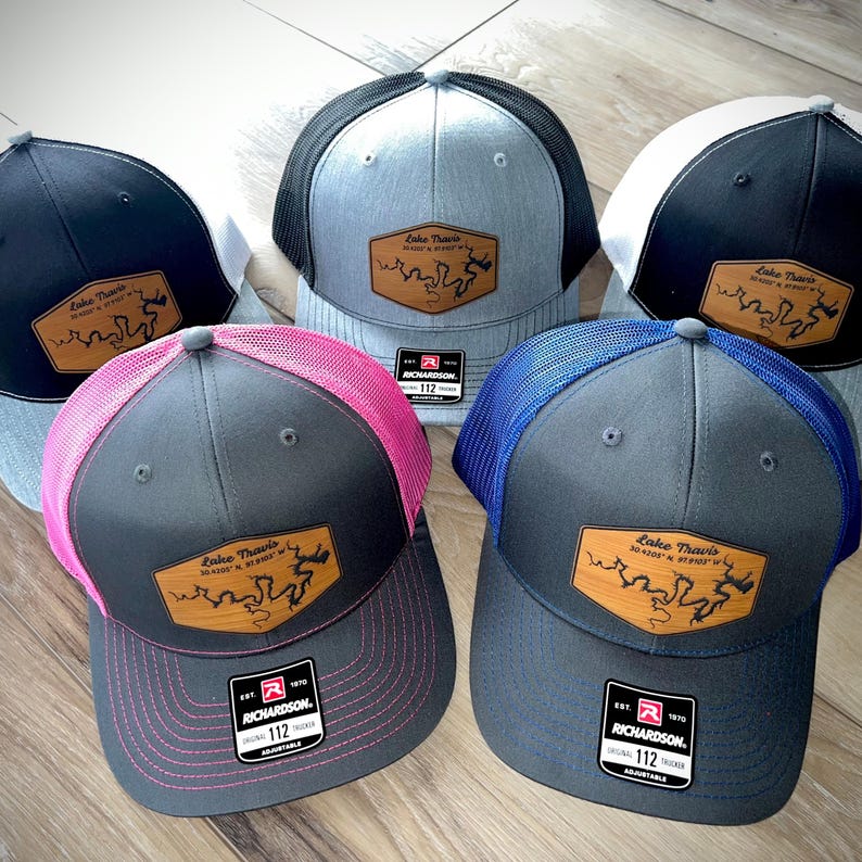 Lake of the Ozarks Patch on Your Choice of Color Hat YP Snapback ...