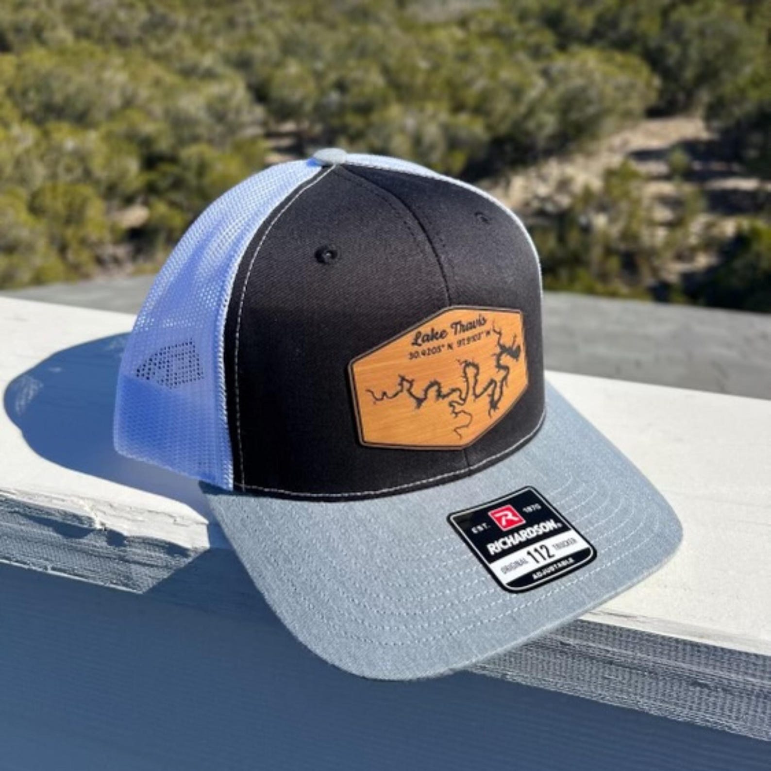 Lake of the Ozarks Patch on Your Choice of Color Hat YP Snapback ...