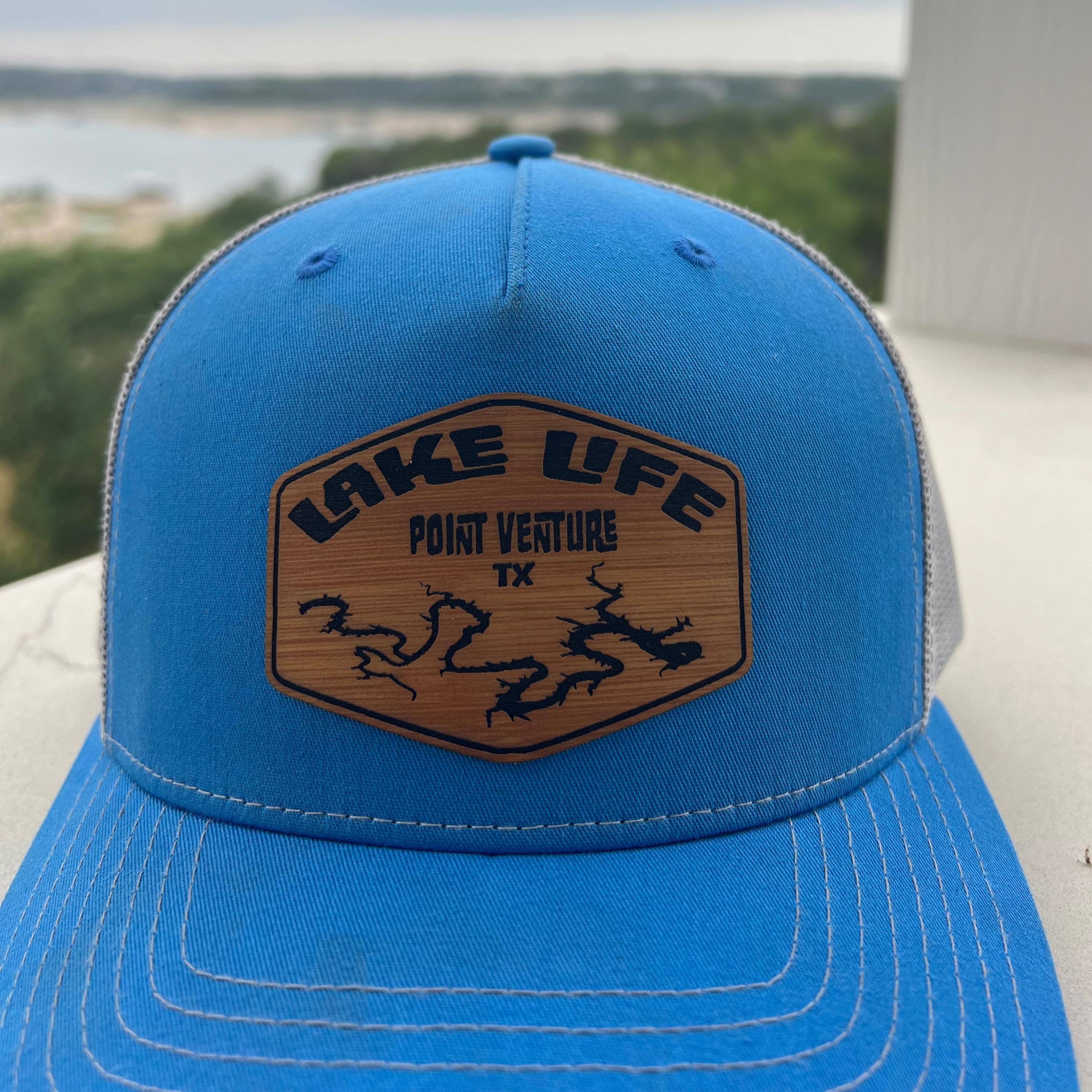 Lake of the Ozarks Patch on Your Choice of Color Hat YP Snapback ...