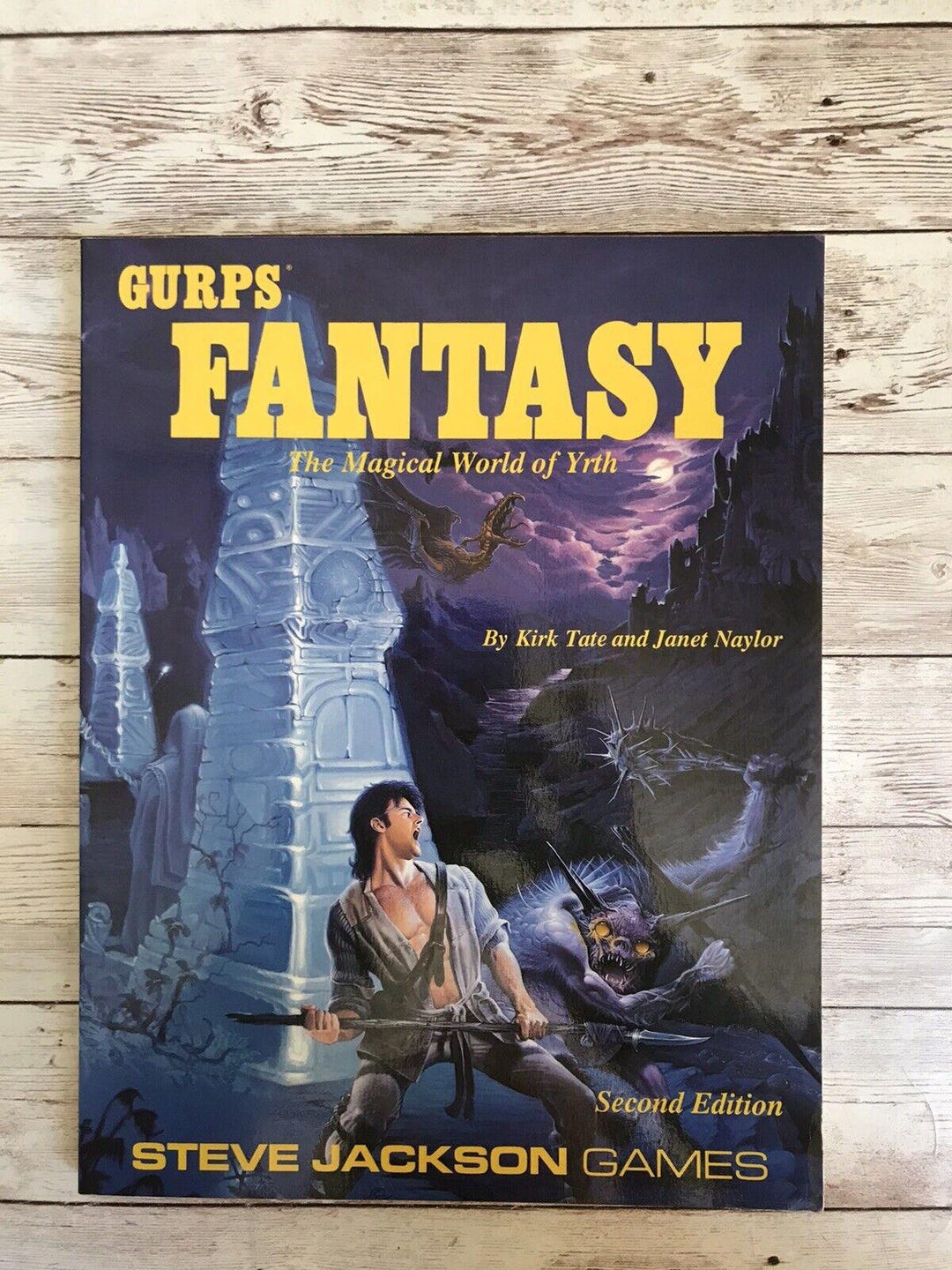 SJG GURPS Fantasy Fantasy 2nd Edition 1990 - Etsy