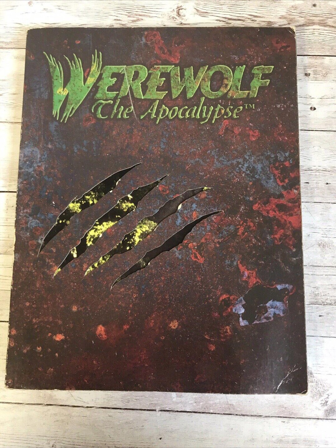 White Wolf Games Werewolf the Apocalypse. 1991 TPB - Etsy