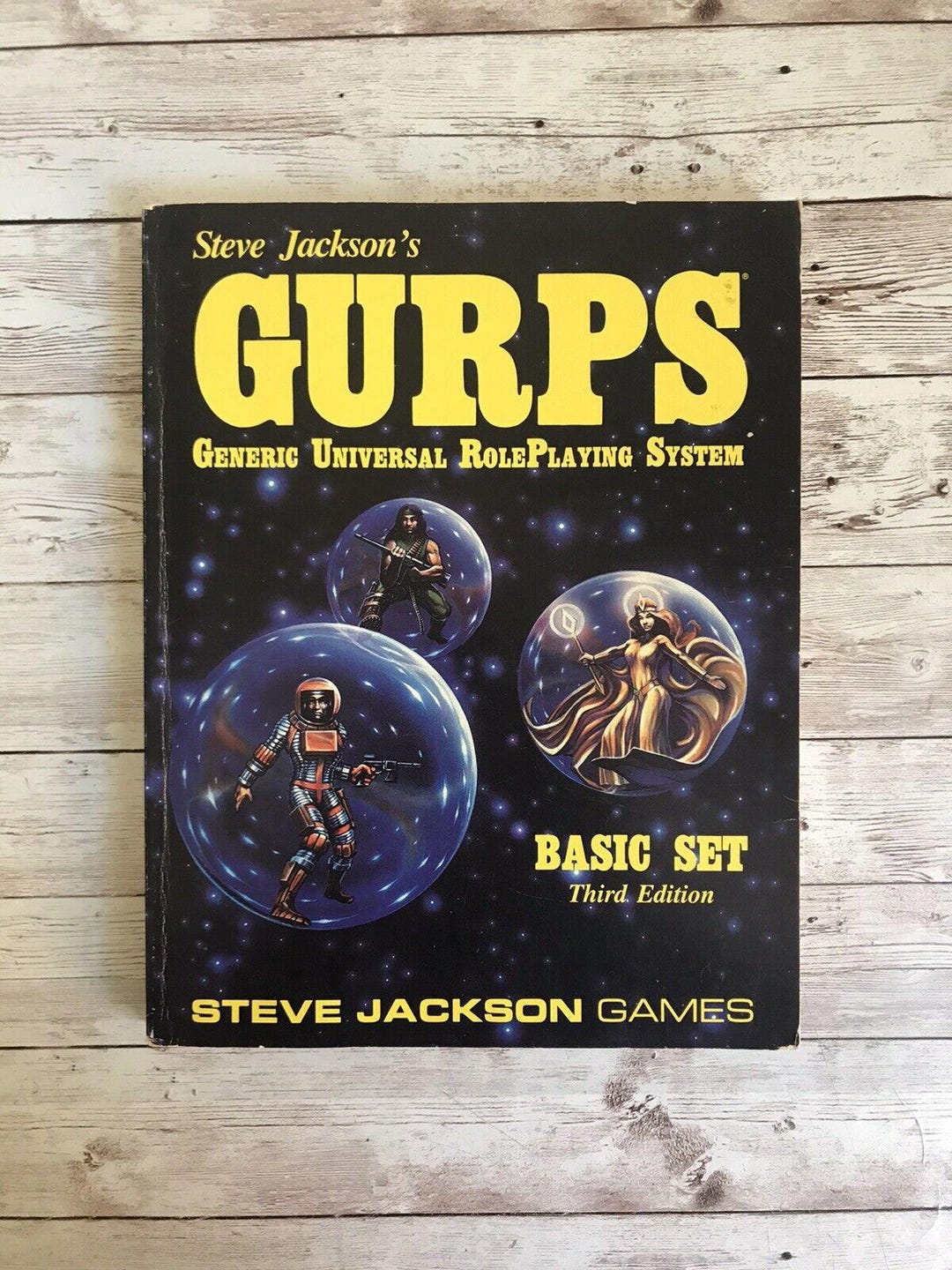 Steve Jacksons GURPS Generic Universal Role Playing System Basic Set 3rd Edition - Etsy