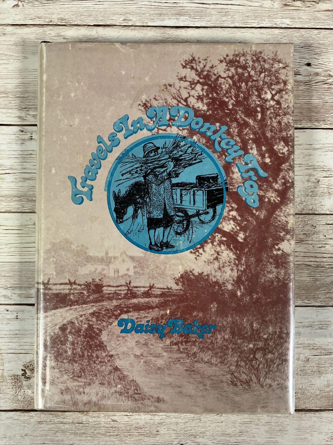 Travels in a Donkey Trap by Daisy Baker 1974 HCDJ - Etsy