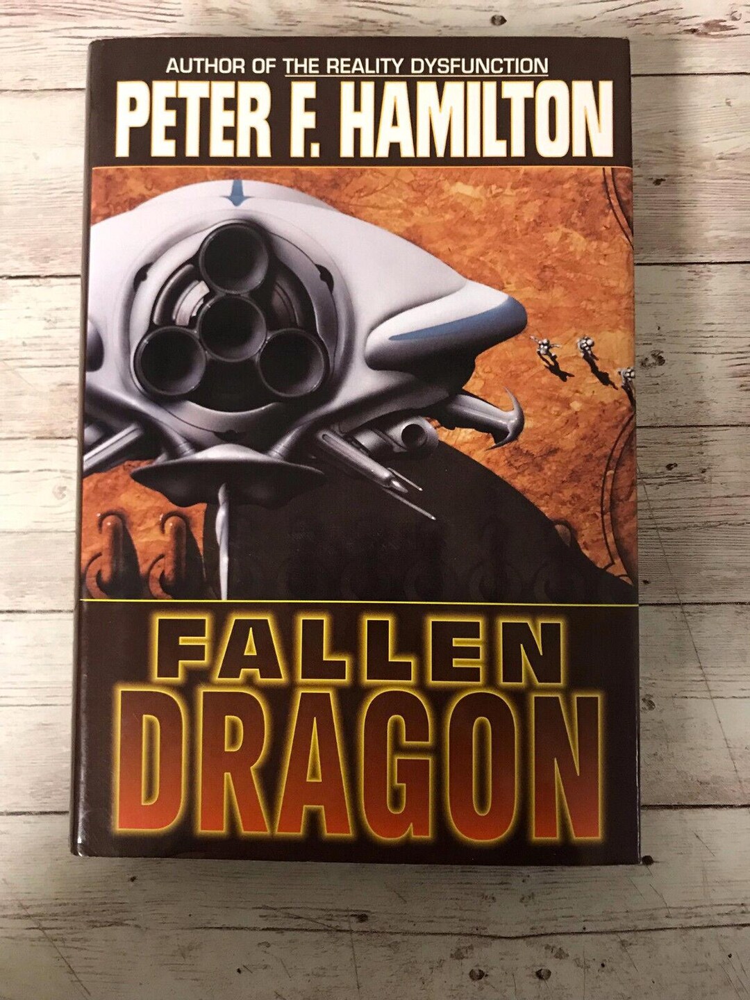 Fallen Dragon by Peter F. Hamilton 2000 BCE HC - Etsy
