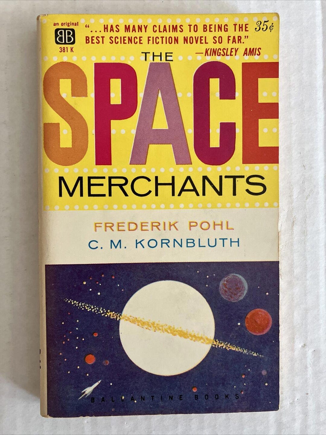 The Space Merchants - Frederik Pohl & C.M. Kornbluth (1960 PB) - Etsy