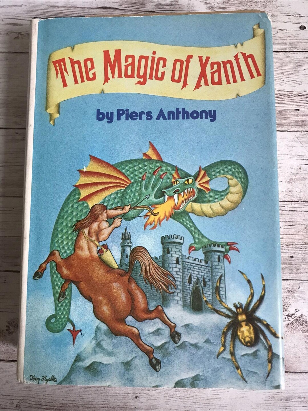 The Magic of Xanth Piers Anthony 1977 BCE HC DJ - Etsy