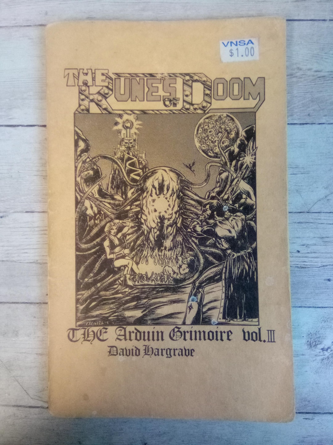 Arduin Grimoire Iii-the Runes of Doom 1978 Hargrave Adnd Advanced Dnd ...
