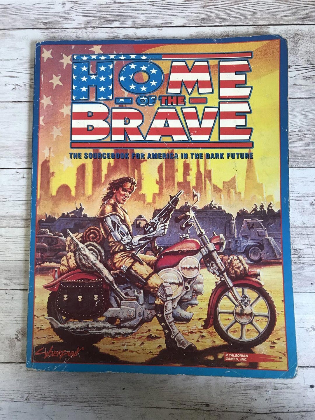 Cyberpunk Home of the Brave Sourcebook 1993 R Talsorian Softcover RPG ...