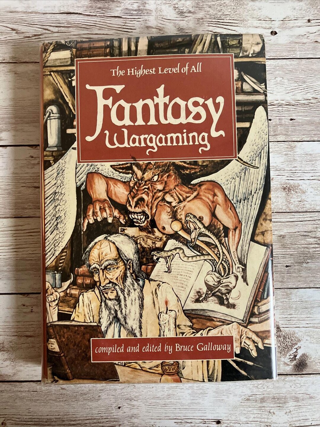 The Highest Level of All Fantasy Wargaming 1982 BCE Hardcover With Dust ...