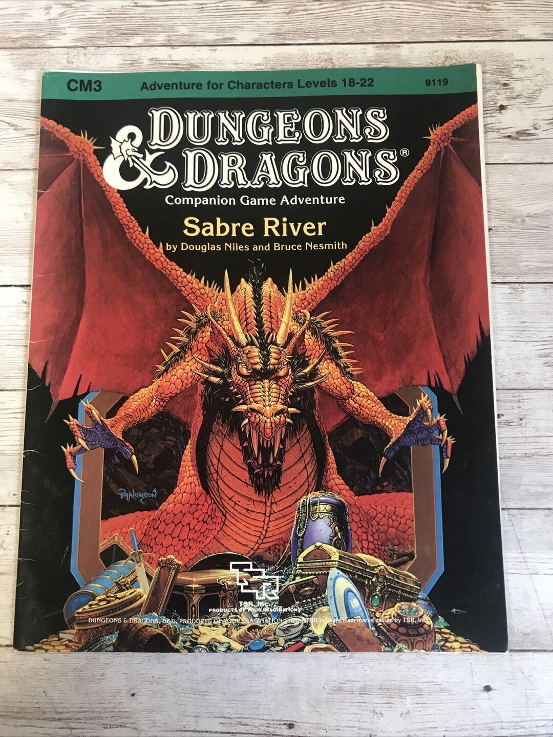 TSR Basic D&D CM3 Sabre River - Etsy