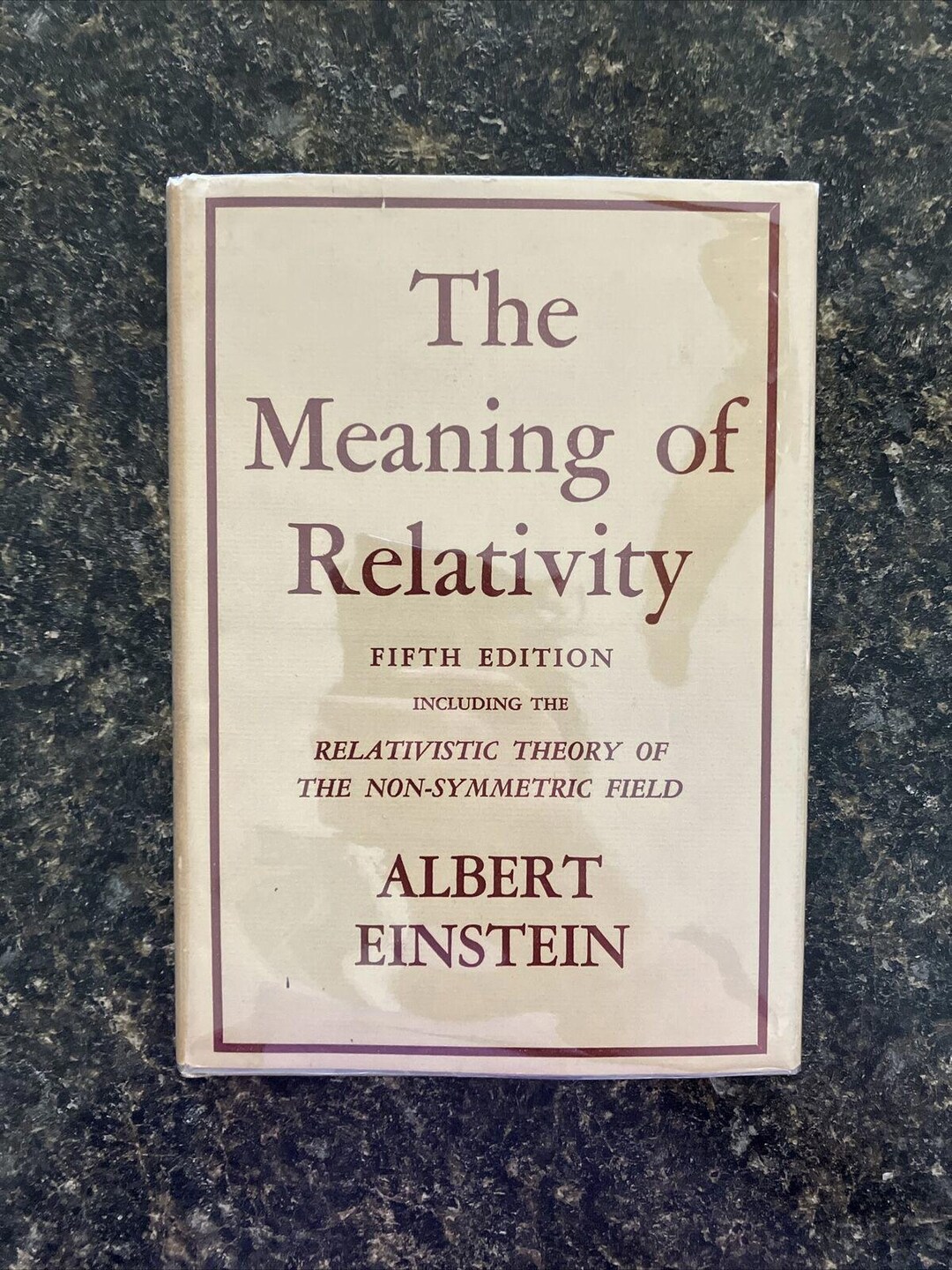 Albert Einstein / Meaning of Relativity Fifth Edition Including the ...