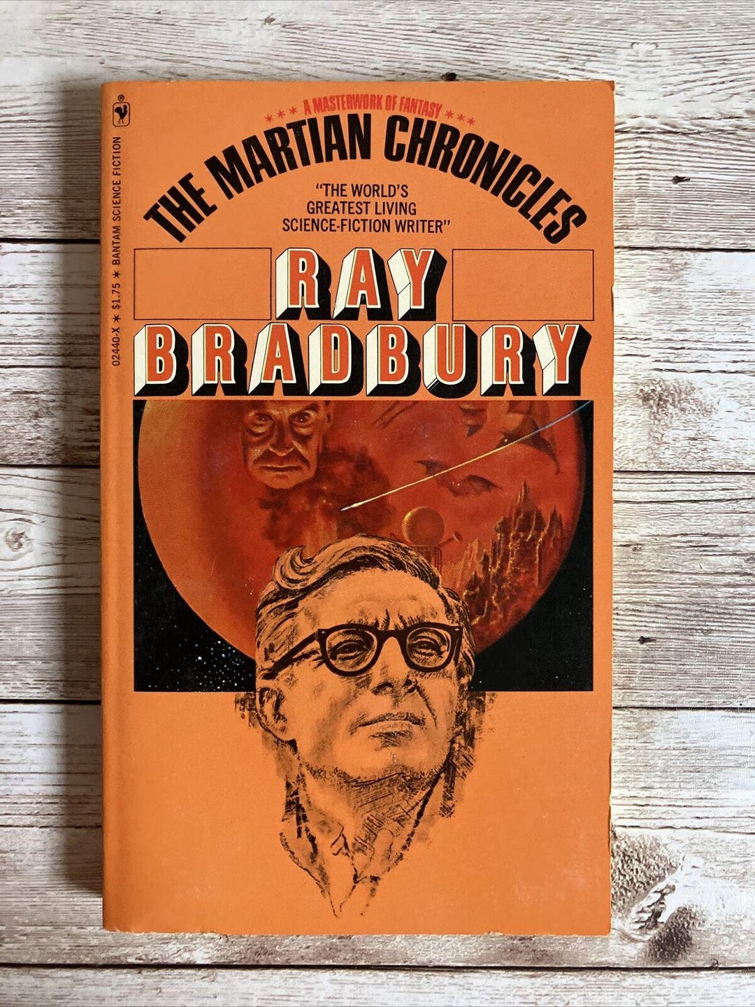 The Martian Chronicles by Ray Bradbury (1975, Mass Market) Bantam Books ...