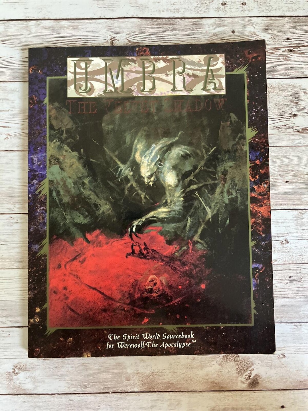 Werewolf Apocalypse Umbra Velvet Shadow WW3204 1993 White Wolf No Map ...