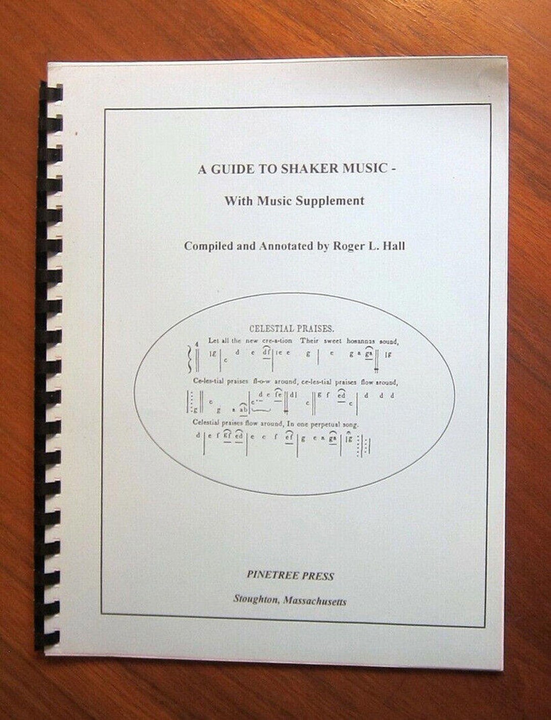 A Guide to Shaker Music: With Music Supplement Roger L. Hall 1999 ...