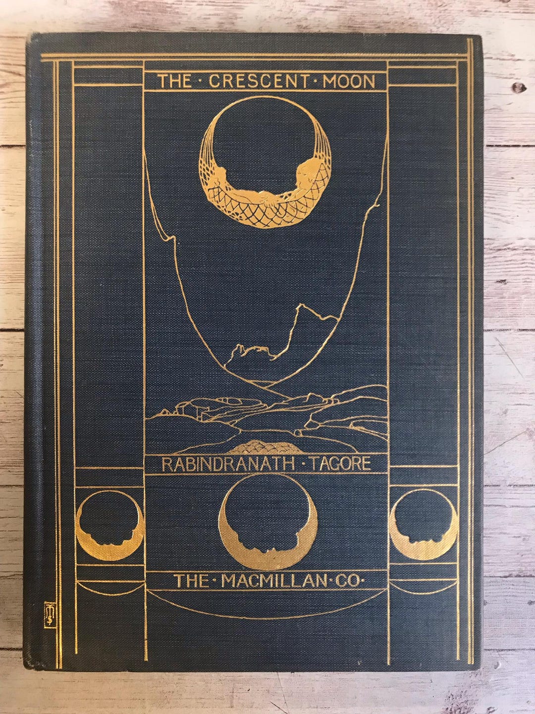 The Crescent Moon ~ Rabindranath Tagore 1916 Macmillan - Etsy