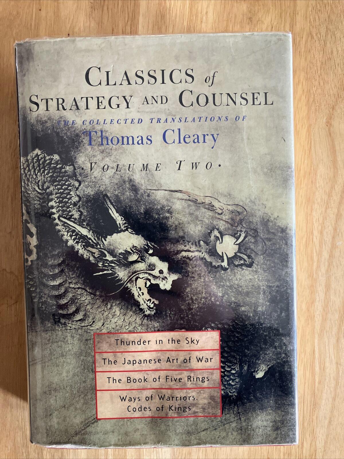 Classics of Strategy and Counsel Volume Two Thomas Cleary Chinese ...