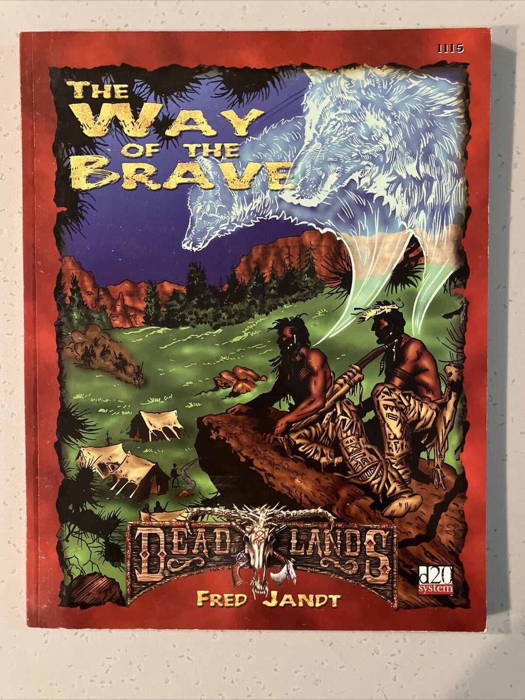 Deadlands: the Way of the Brave D20 1115 Western Horror RPG Pinnacle - Etsy