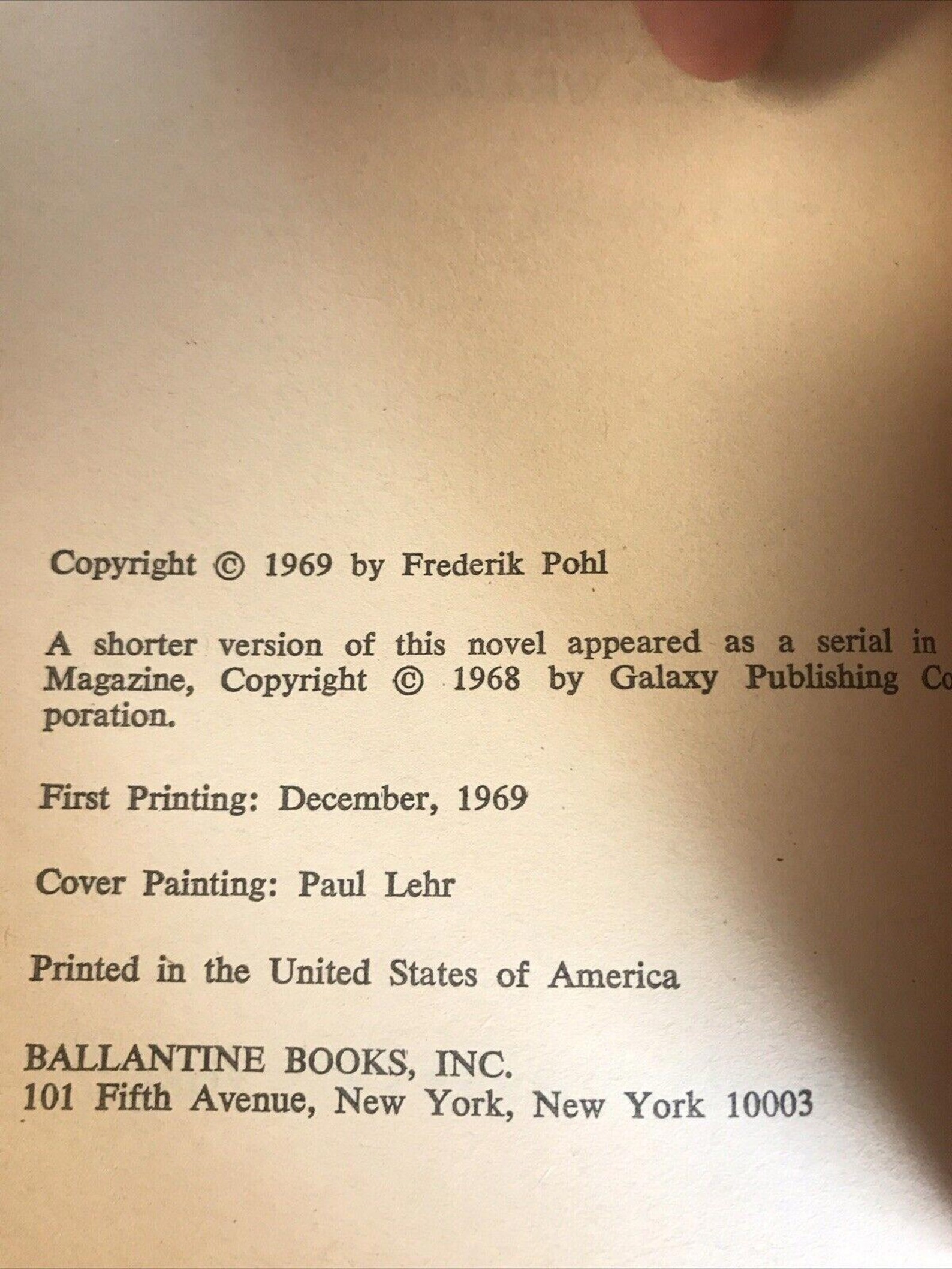 Lot of 7 Frederik Pohl Novels 60s 70s Vintage Science Fiction Mass Media Scifi - Etsy