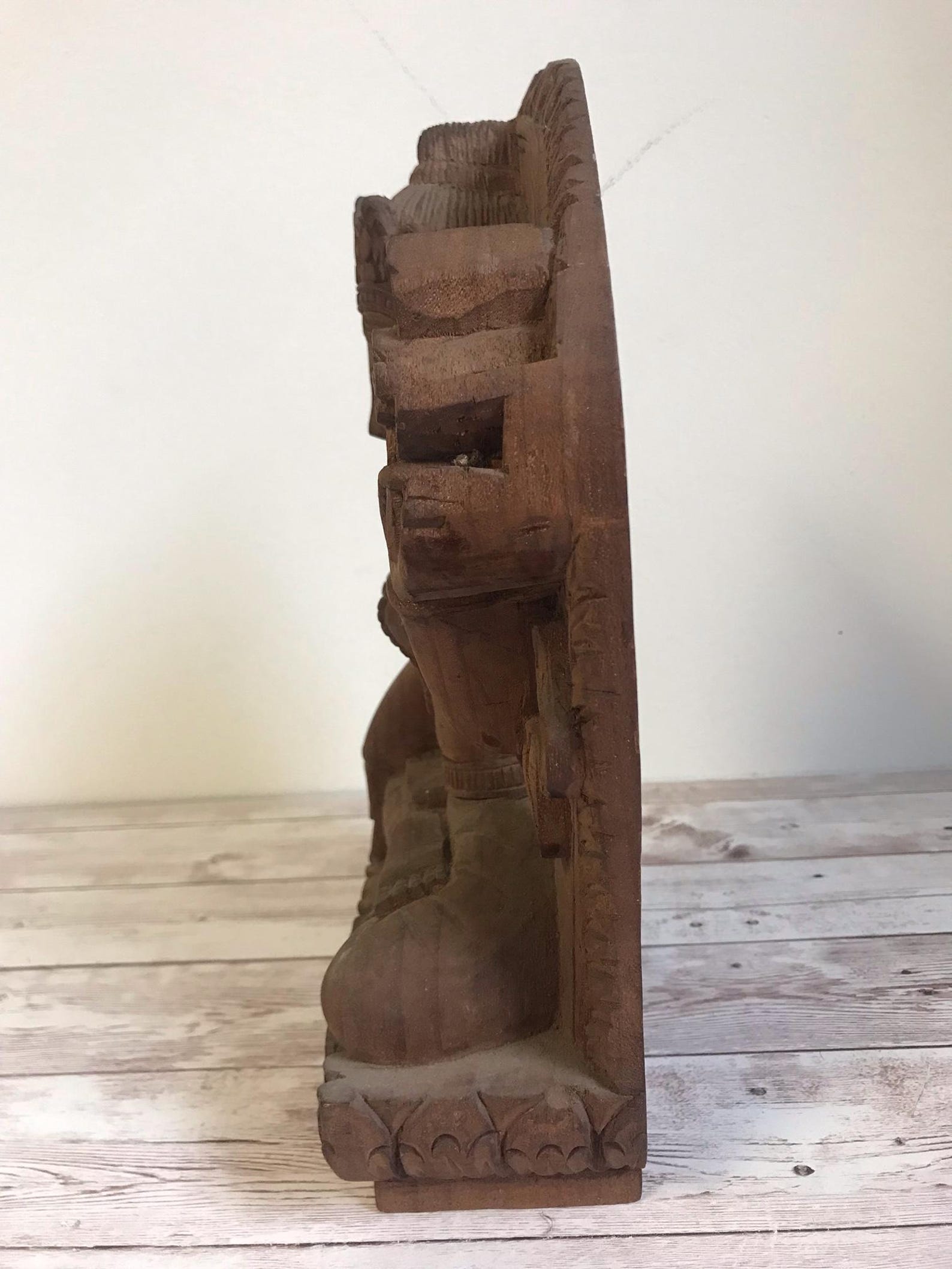 Wooden Tibetan Buddhist Tara Statue - Etsy