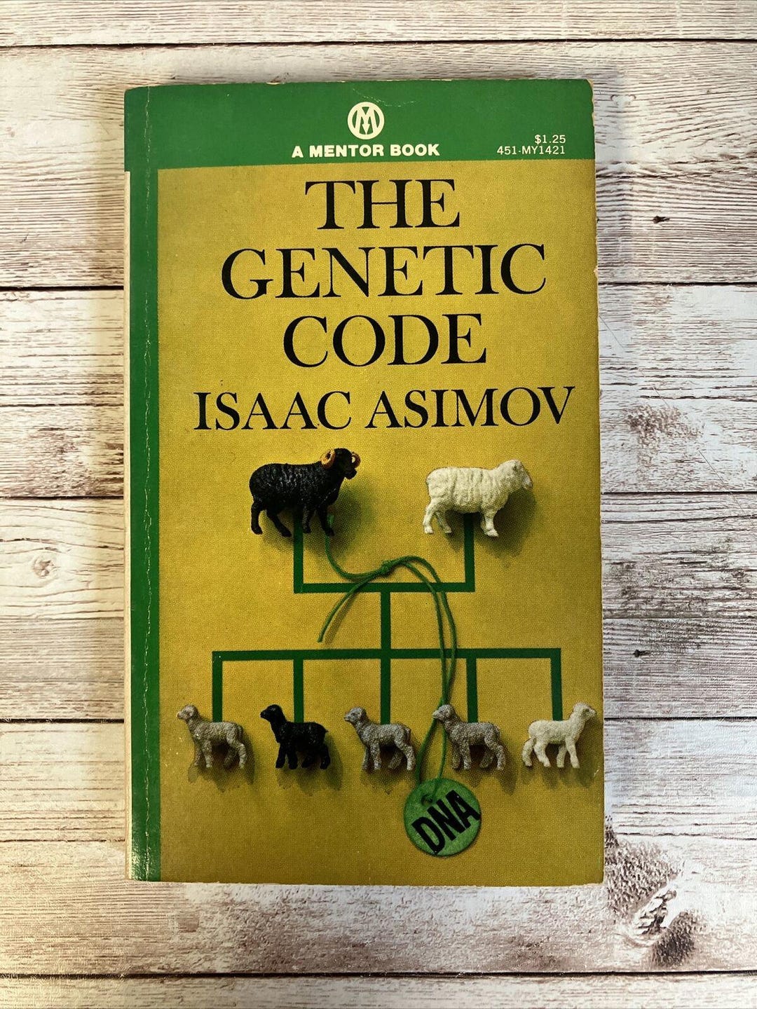 The Genetic Code by Isaac Asimov Paperback 1963 Signet Science Mentor ...