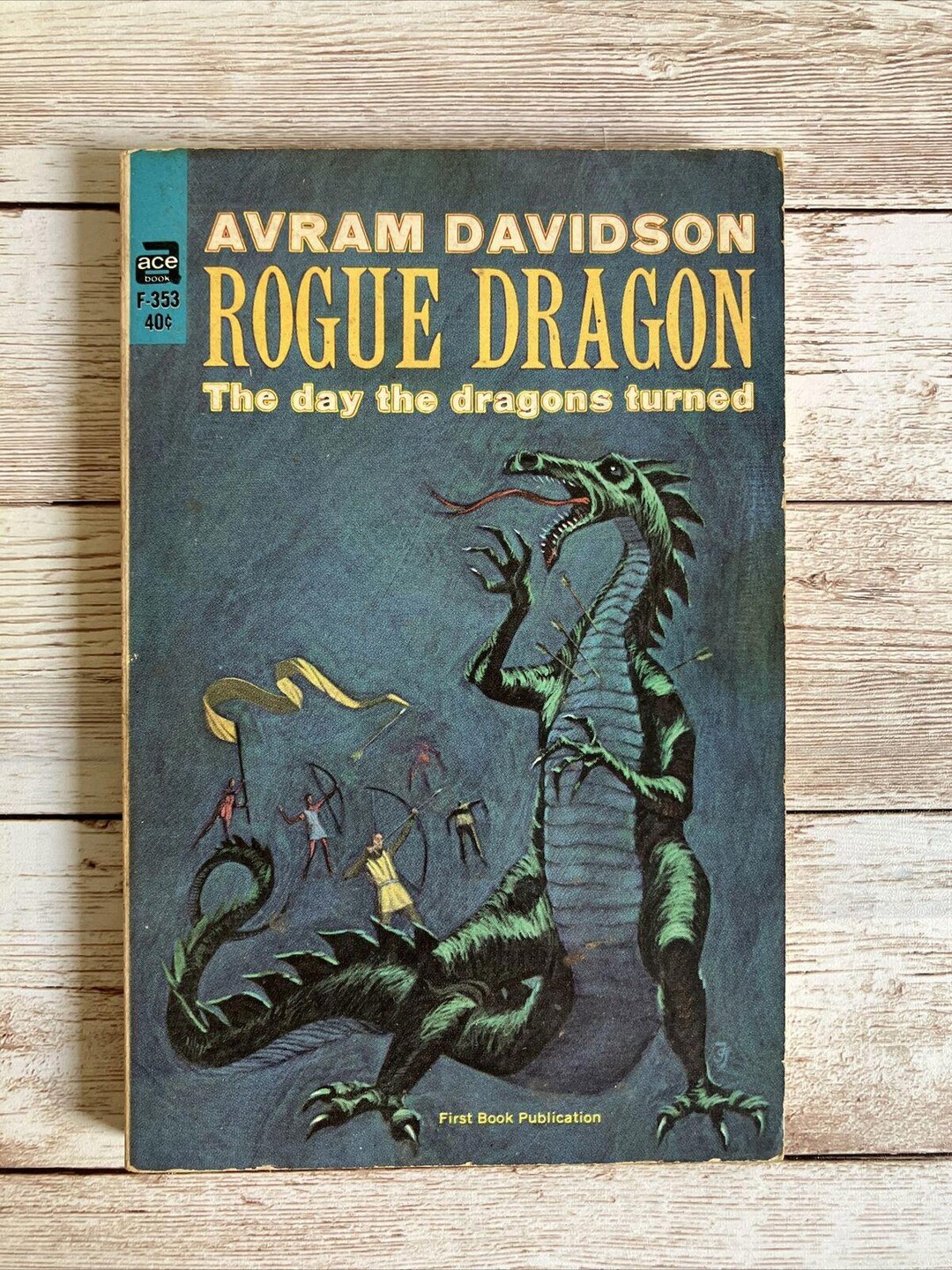 Rogue Dragon by Avram Davidson Ace Book Paperback 1965 - Etsy