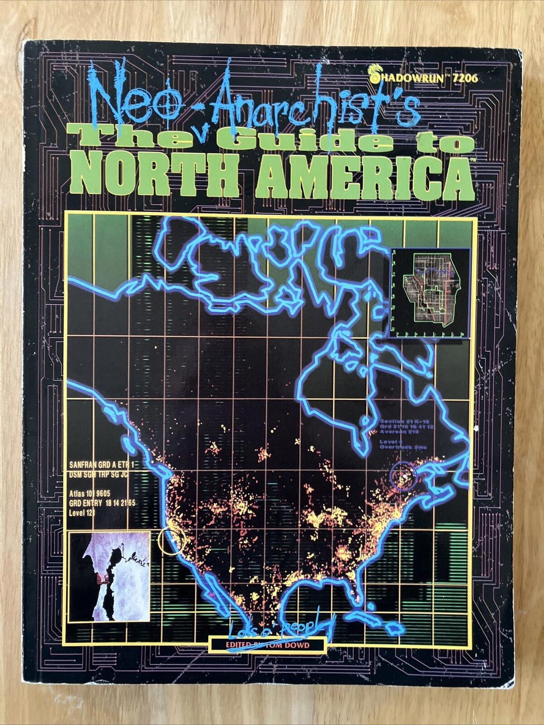 Shadowrun RPG Neo-anarchist's the Guide to North America 7206 Tom Dowd ...