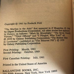 Lot of 7 Frederik Pohl Novels 60s 70s Vintage Science Fiction Mass Media Scifi - Etsy