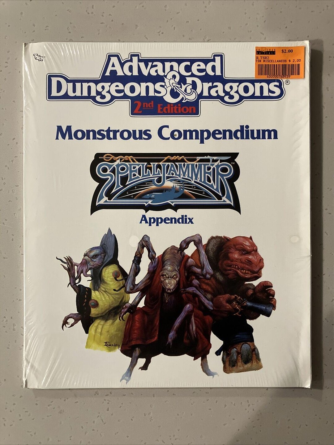 TSR AD&D 2nd Edition Monstrous Compendium Spelljammer Appendix #1 SW ...