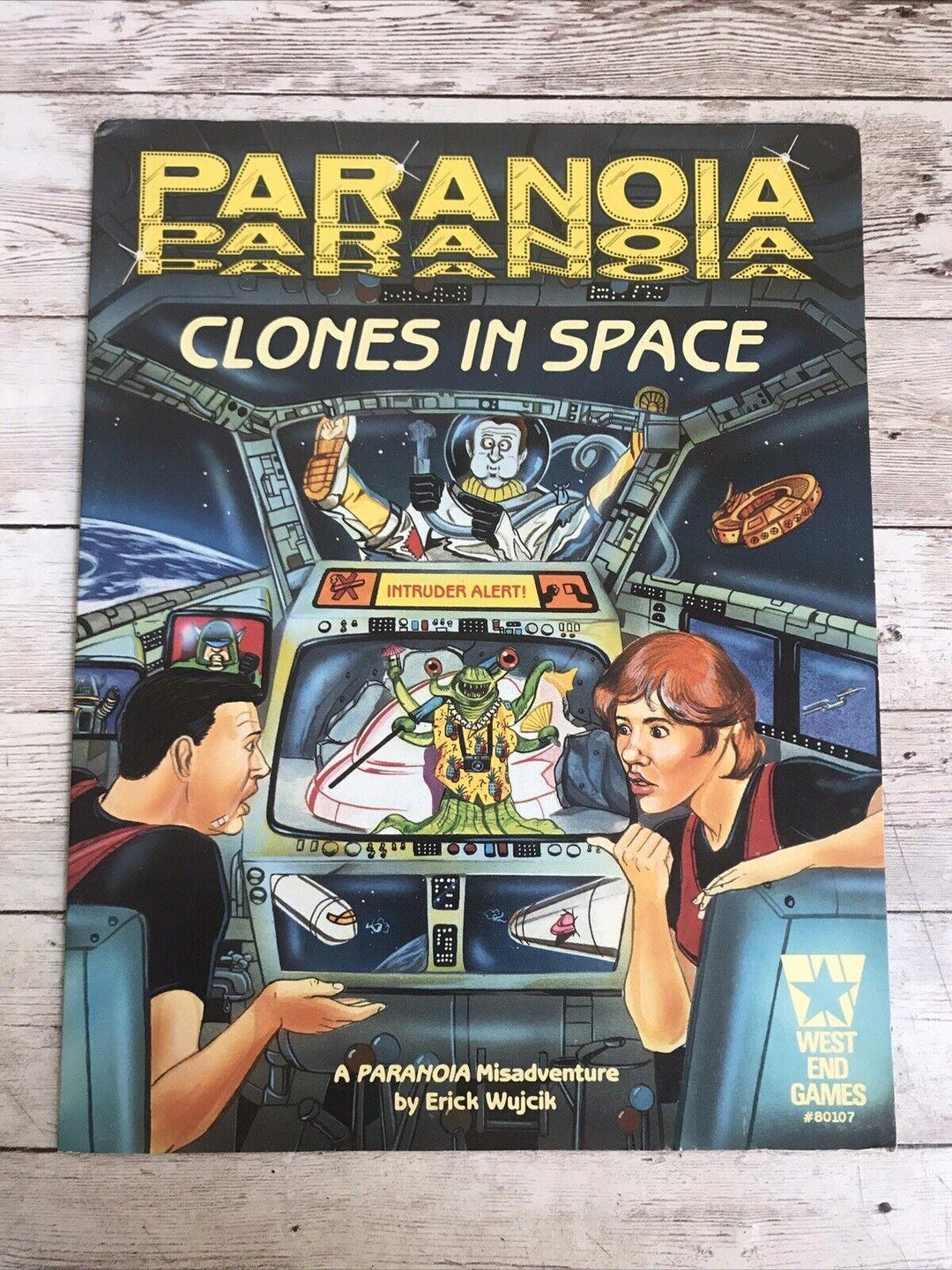Clones in Space Adventure Module Paranoia RPG West End Games Play Screen Only - Etsy