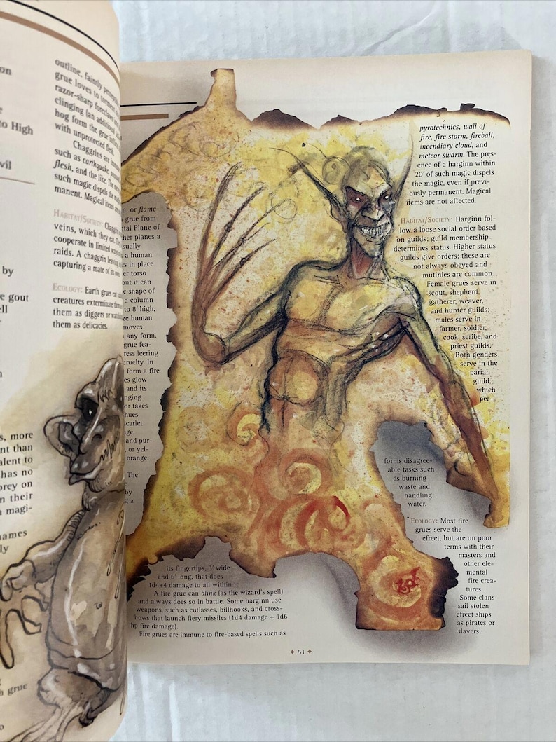 Planescape Monstrous Compendium Appendix AD&D 1994 TSR Dungeons and ...