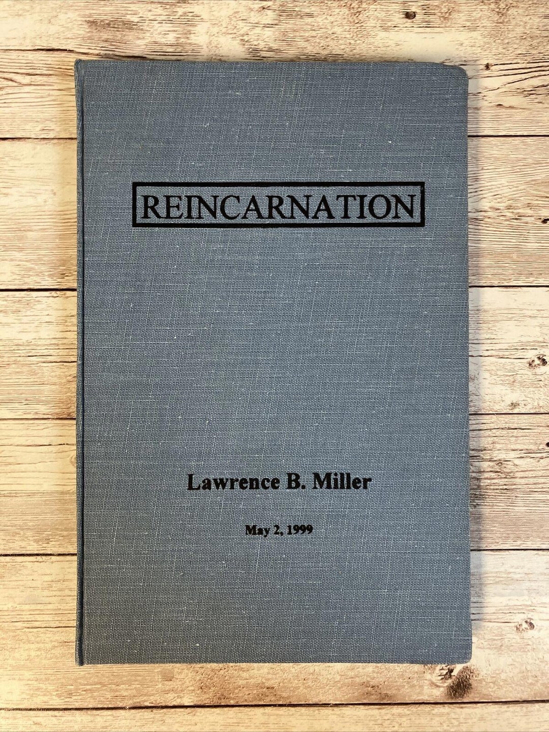 Reincarnation by Lawrence B. Miller 1999 Theosophy - Etsy
