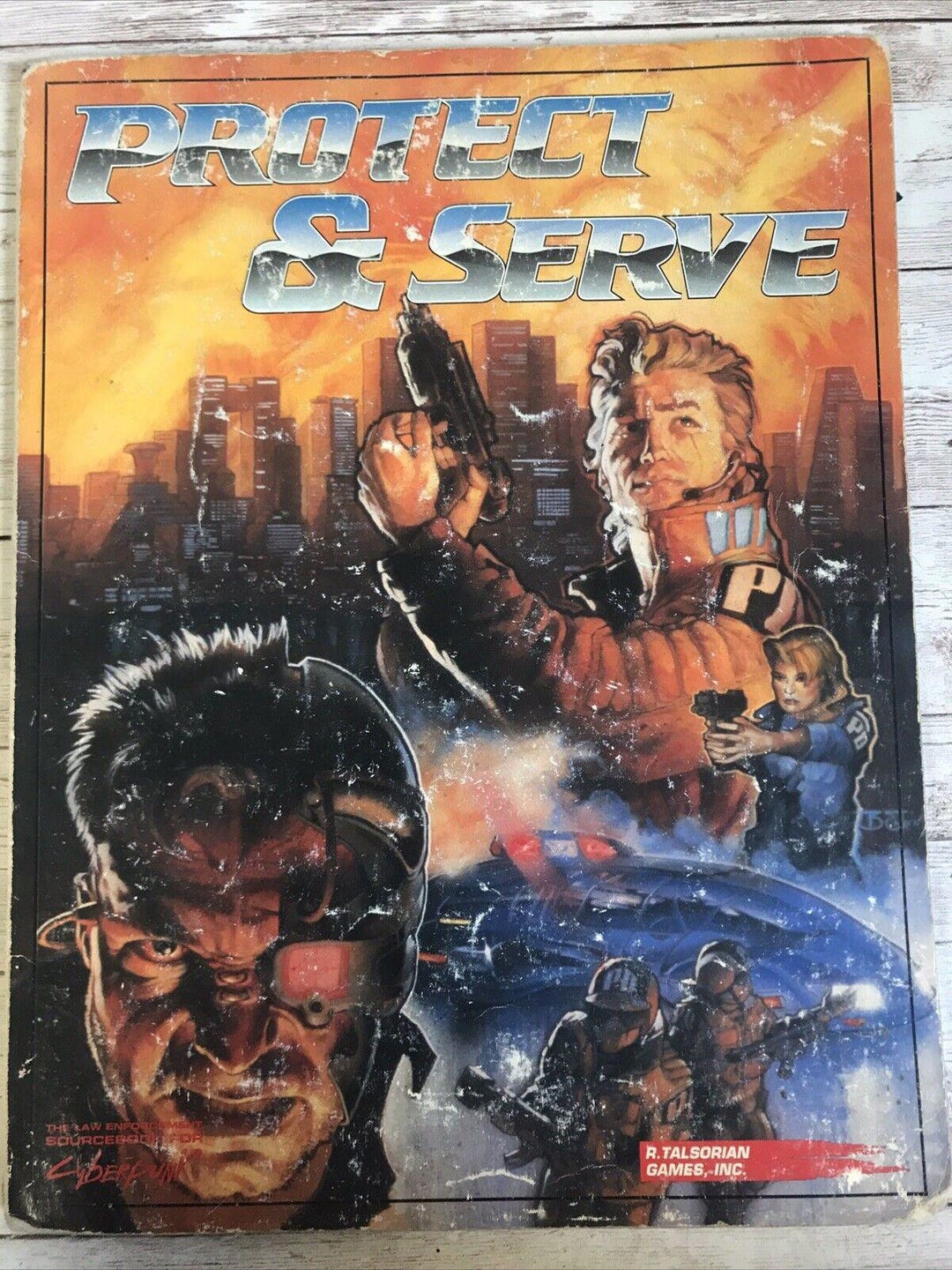 R. Talsorian Cyberpunk Protect & Serve RPG - Etsy