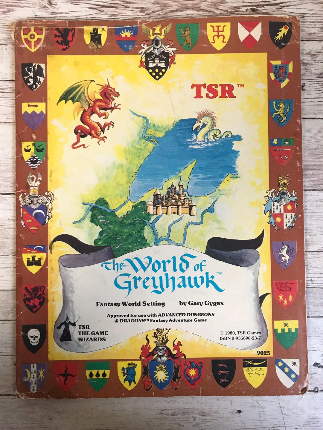 TSR the World of Greyhawk Folio (4th/5th Printing) by Gary Gygax 1980 ...