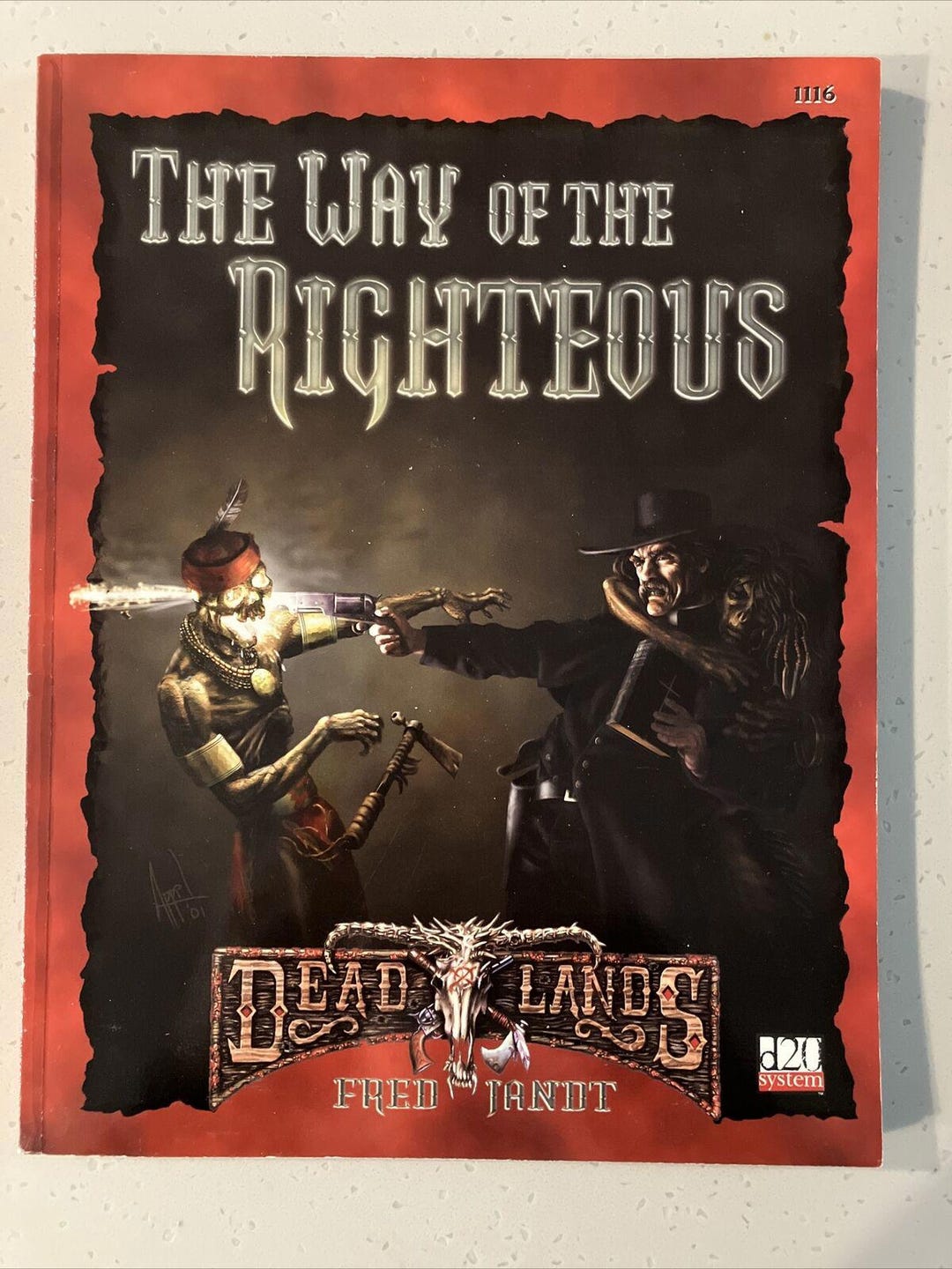 Deadlands: the Way of the Righteous D20 1116 Western Horror RPG ...