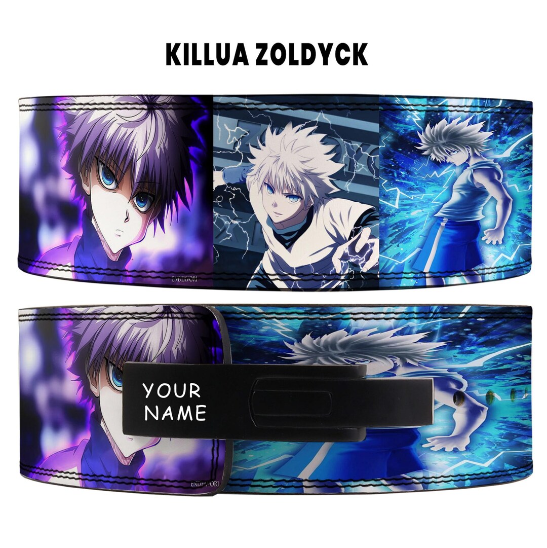KILLUA ZOLDYCK Belt Powerlifting Custom Lever Belt |bodybuilding Power ...