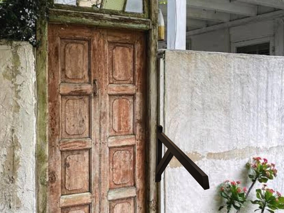 One Step Handrail, Metal Grab Rail for One Step, Modern Grab Rail Wall ...