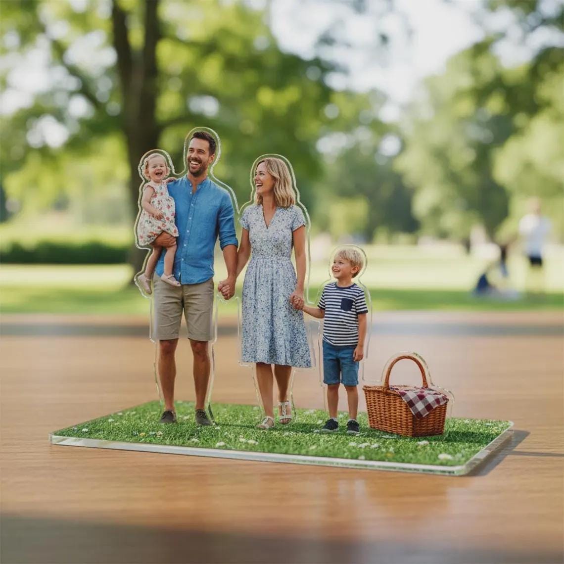 Personalized Family Photo Acrylic Standee – Custom Keepsake Display - Etsy