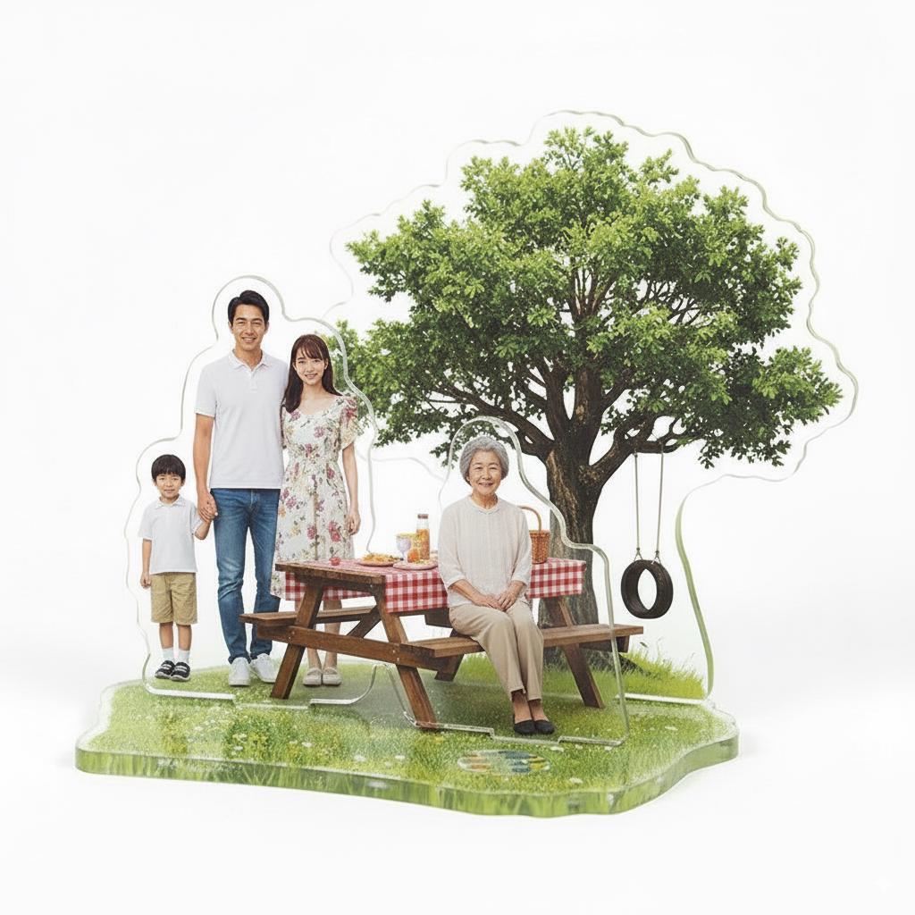 Personalized Family Photo Acrylic Standee – Custom Keepsake Display - Etsy