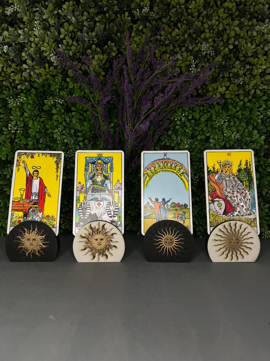 Tarot Card Display Stand, Sun Tarot Card, Tarot Card Stand, Tarot Card ...
