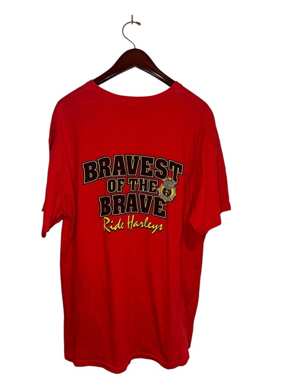 Harley Davidson Fire Fighter Bravest Of The Brave Rid… - Gem